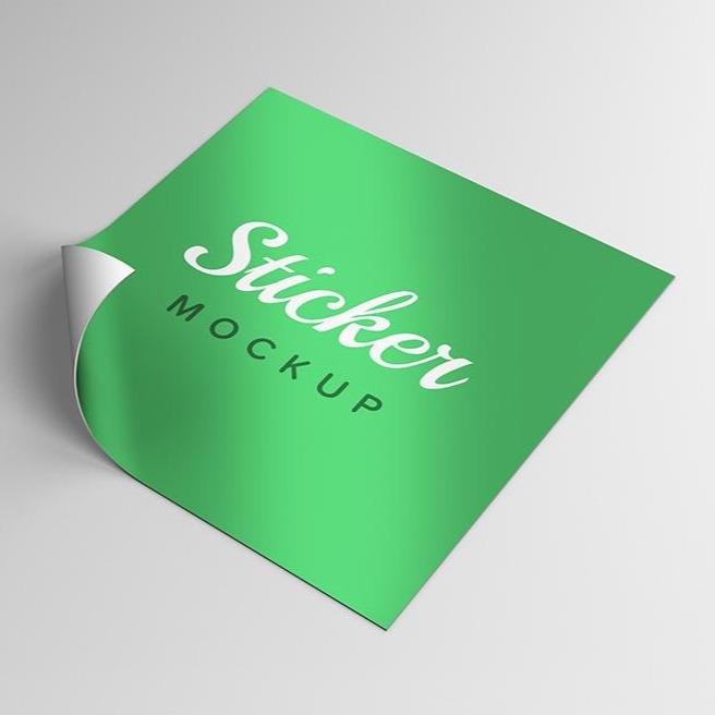 Slit-Back Semi-Gloss Stickers | The Business Box